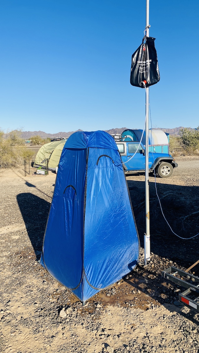 How I Take a Shower In the Desert – Smokey Da Van
